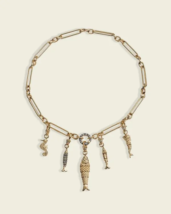 LUCY DELIUS Mermaid Clip Pendant