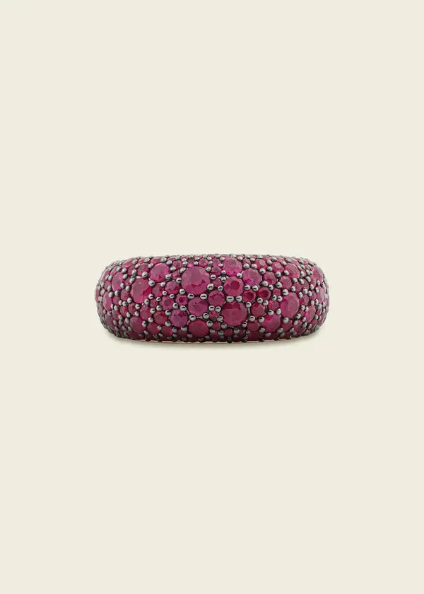 LUCY DELIUS Ruby Bombé Ring