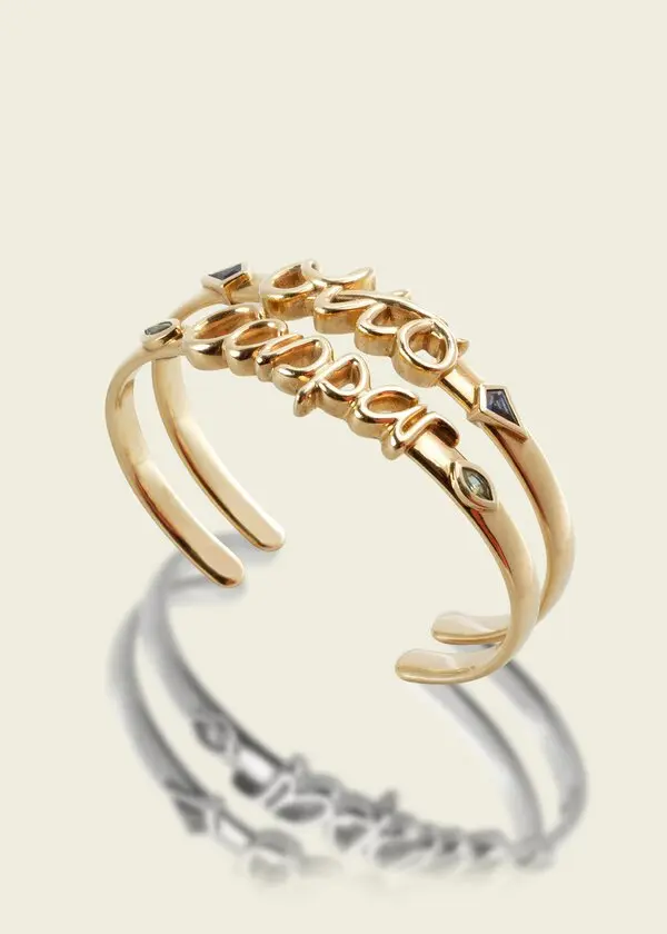 LUCY DELIUS Bespoke Name Bangle