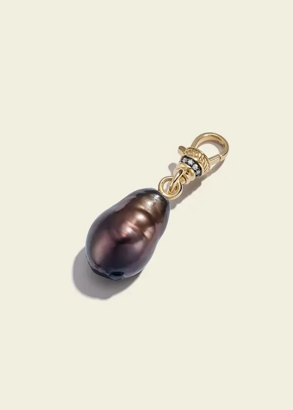 LUCY DELIUS Baroque Pearl Drop Pendant
