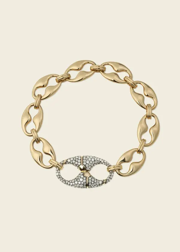 LUCY DELIUS Diamond Persephone Bracelet - Yellow