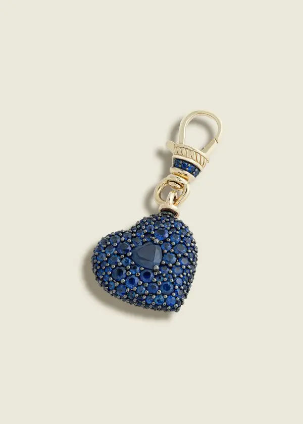 LUCY DELIUS Sapphire Chubby Love Pendant - Blue