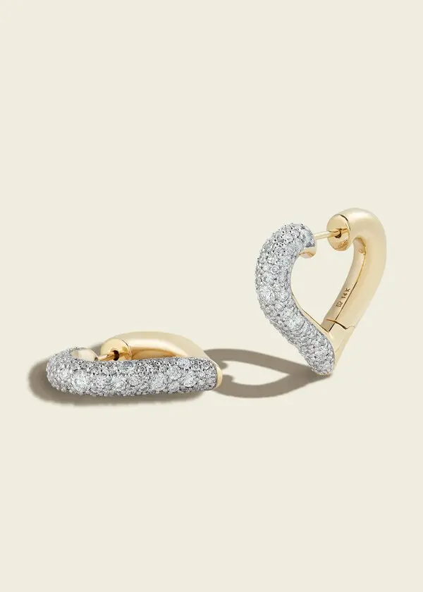 LUCY DELIUS Diamond Earrings - White