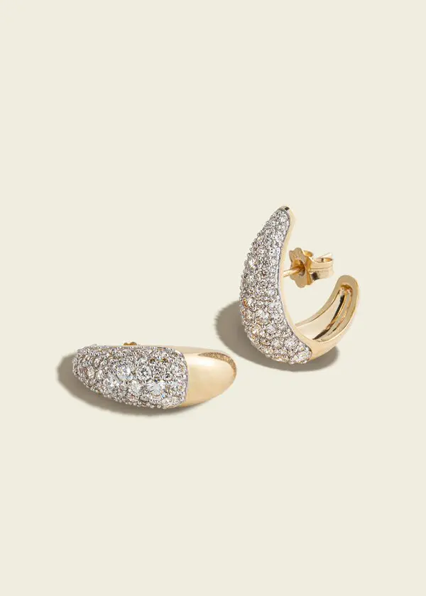 LUCY DELIUS Diamond Crescent Cuffs