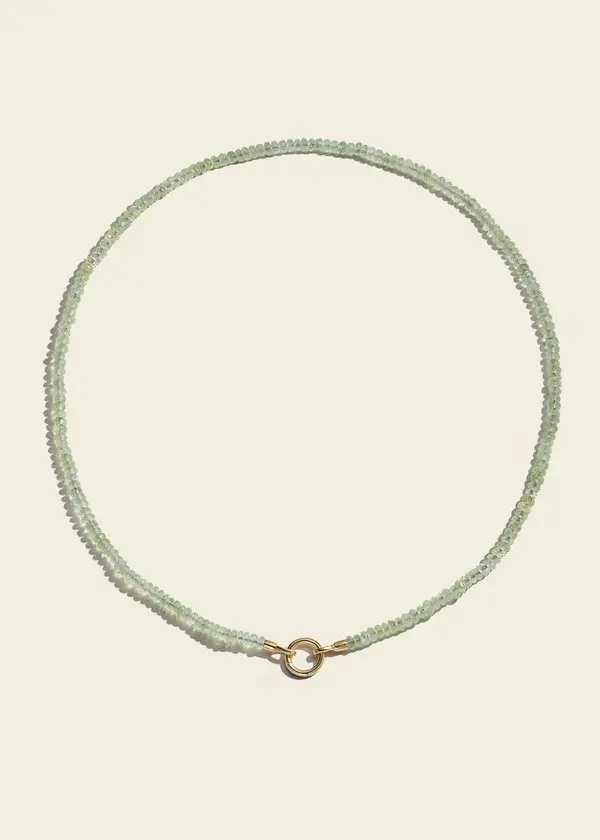 LUCY DELIUS Phrenite Strands Necklace
