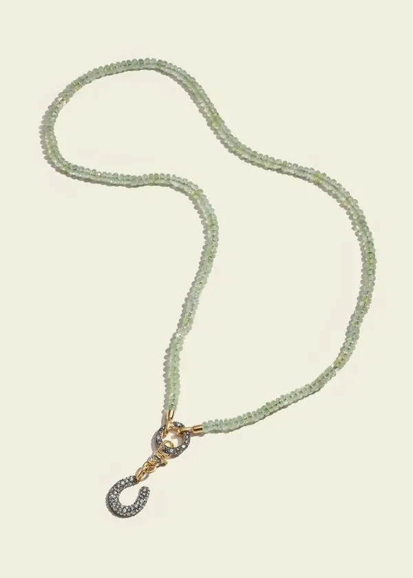LUCY DELIUS Phrenite Strands Necklace