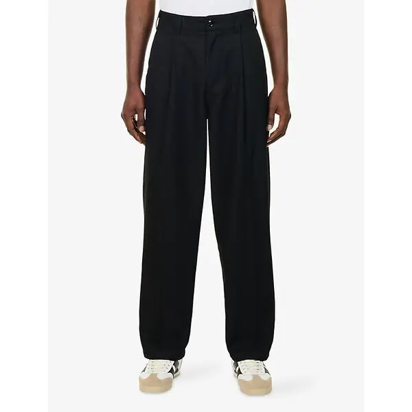 Obey Dean Pleated Woven Trousers