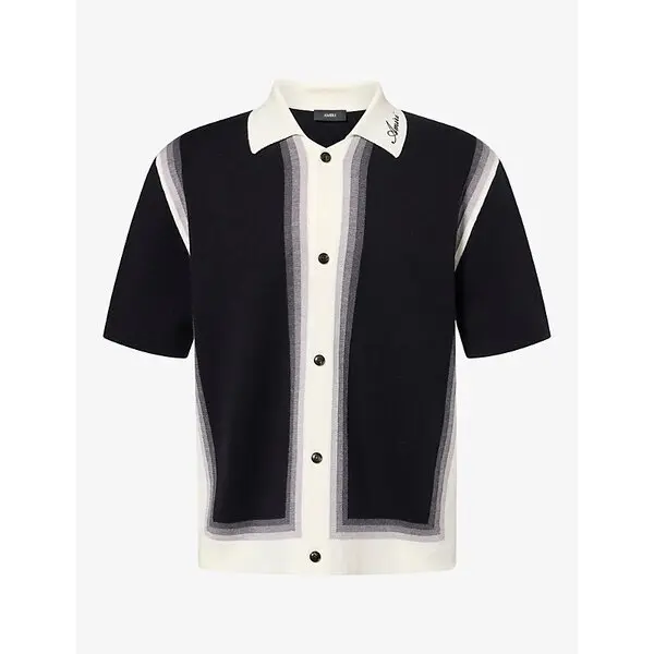 Amiri Lasso Striped Wool Shirt