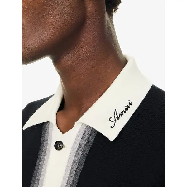 Amiri Lasso Striped Wool Shirt