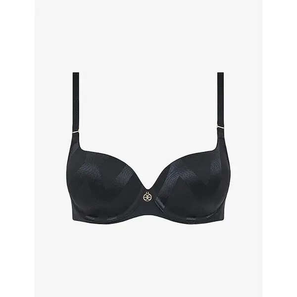 Chantelle Glaze Full-coverage T-shirt Bra - Black
