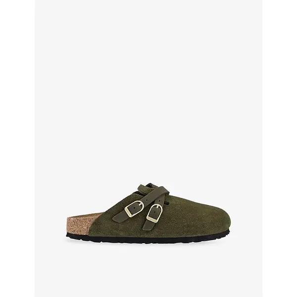 BIRKENSTOCK Blair Suede Clogs