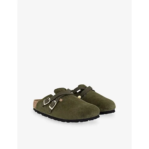 BIRKENSTOCK Blair Suede Clogs