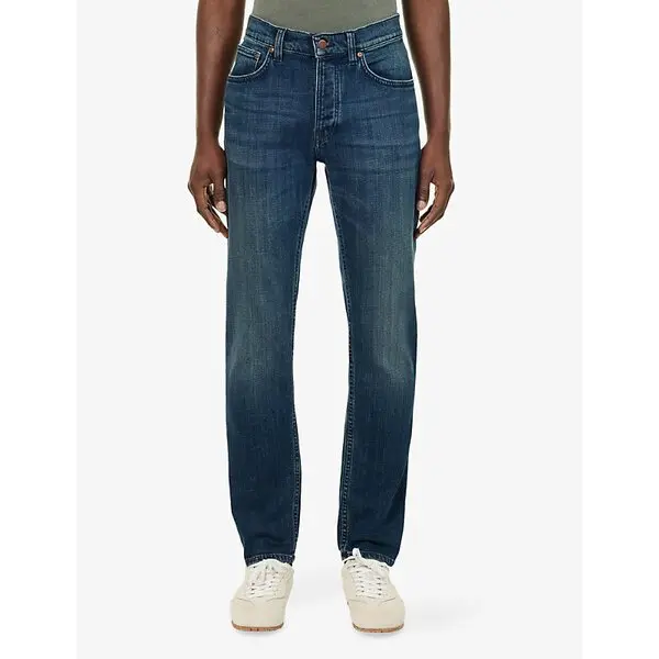 Nudie Jeans Solid Ollie Straight-leg Denim Jeans