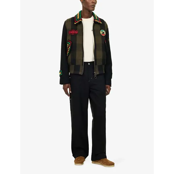 NICHOLAS DALEY Carpenter Straight-leg Denim Jeans