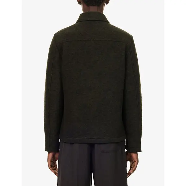 Nn07 Gael Patch-pocket Wool-blend Jacket