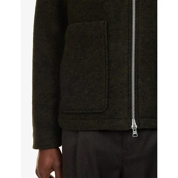 Nn07 Gael Patch-pocket Wool-blend Jacket