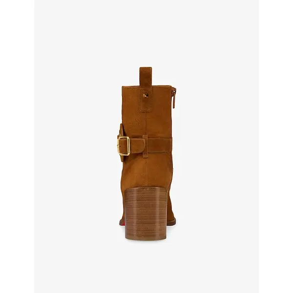 CHRISTIAN LOUBOUTIN Dianouchette 70 Suede Heeled Boots