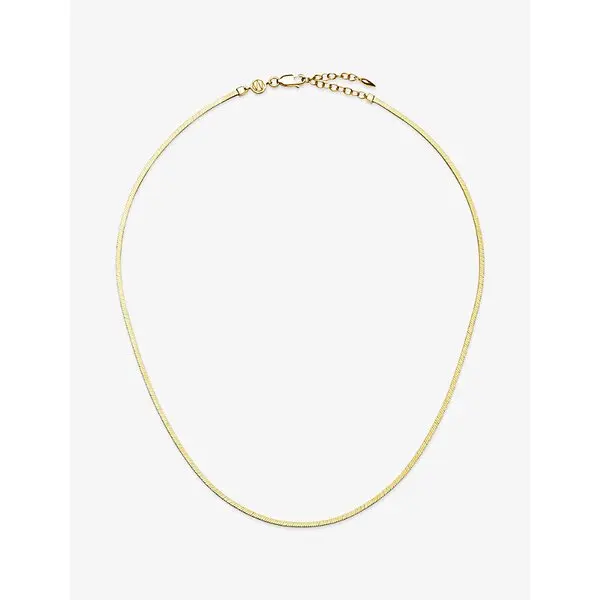 MISSOMA Lucy Williams X Short Square Vermeil Chain Necklace - Gold