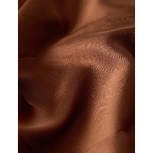 Whistles Flowy Panel-waist Satin Midi Skirt