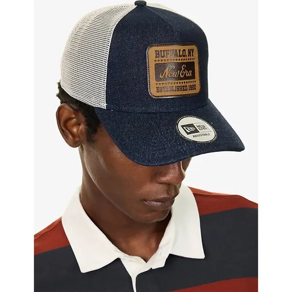 New Era 9forty Graphic Woven Trucker Cap