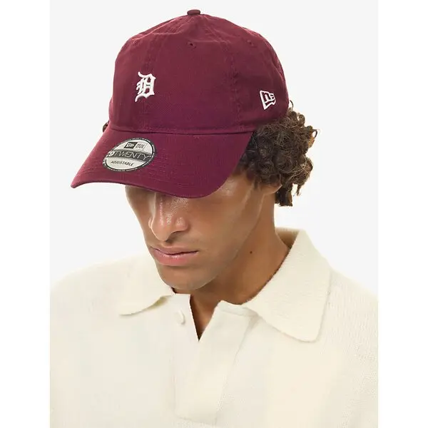 New Era 9twenty Detroit Tigers Mini Logo Cotton Baseball Cap