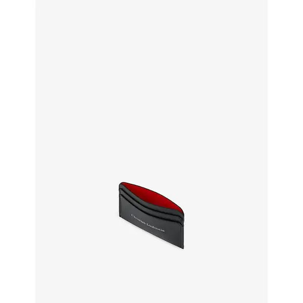 CHRISTIAN LOUBOUTIN Canopy Leather Card Holder