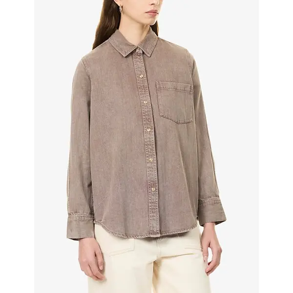 Rails Atticus Patch-pocket Cotton-blend Shirt