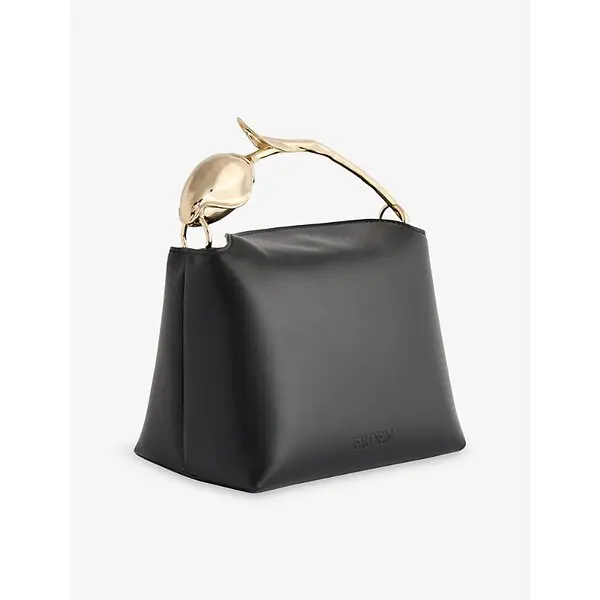 Erdem Flower-embroidered Mini Bloom Leather Handbag