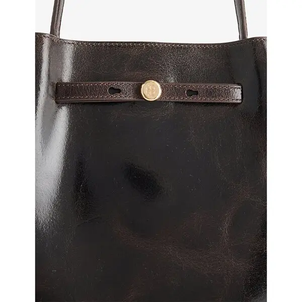 Tory Burch Romy Large Leather Bucket Bag