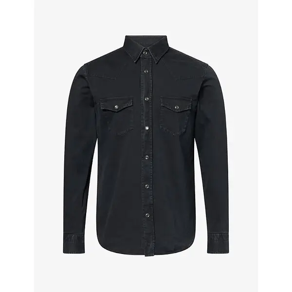 TOM FORD Slim-fit Western Denim Shirt