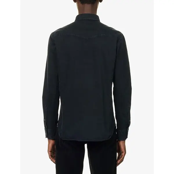 TOM FORD Slim-fit Western Denim Shirt