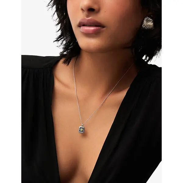MISSOMA Sterling- And Crystal Pendant Necklace