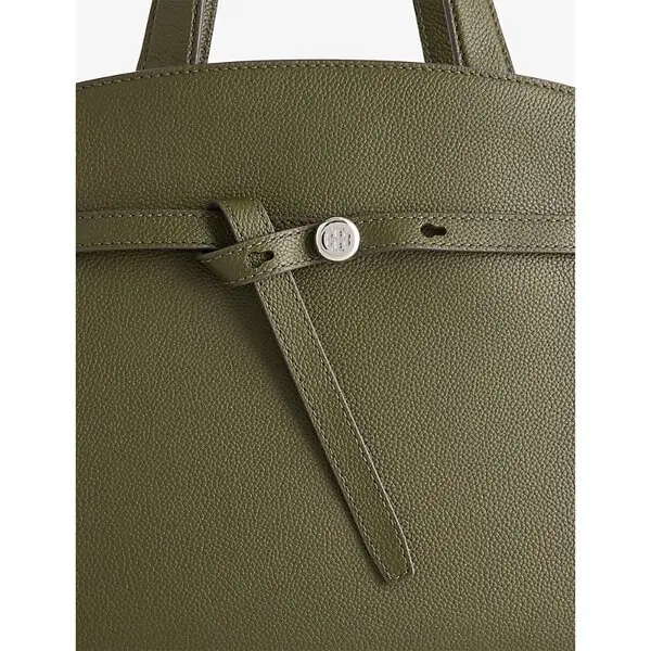 Tory Burch Romy Bauletto Leather Handbag