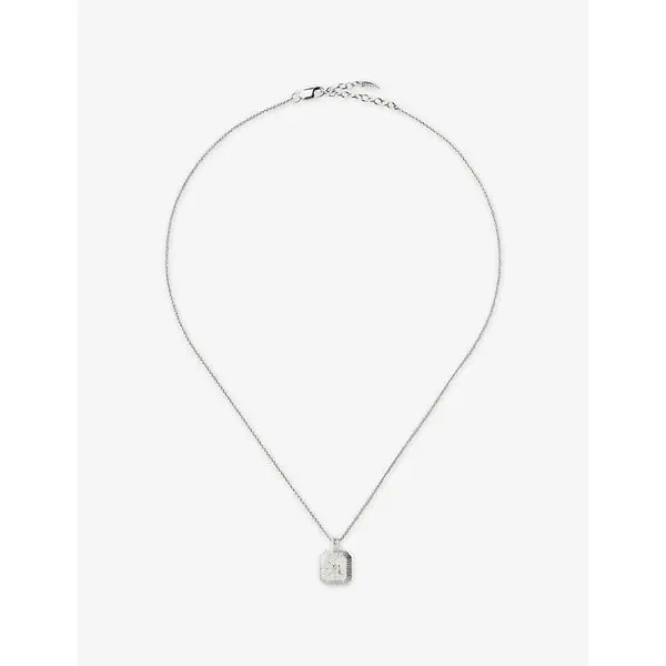 MISSOMA Sterling- And Crystal Pendant Necklace - Silver