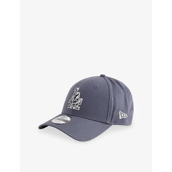 New Era 9forty La Dodgers Outline-camo Cotton Baseball Cap