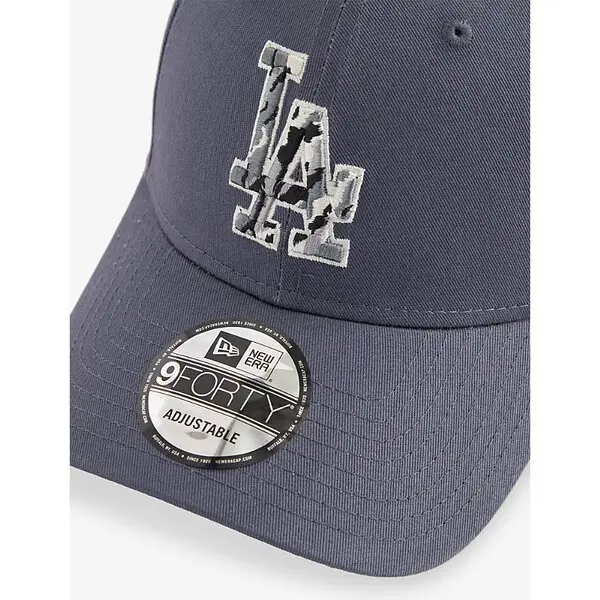 New Era 9forty La Dodgers Outline-camo Cotton Baseball Cap