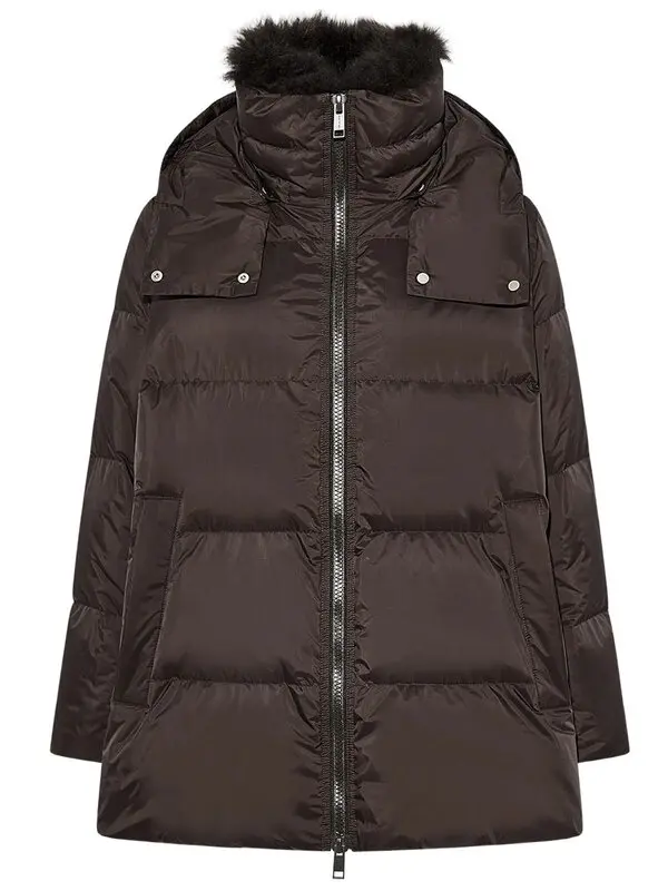 YVES SALOMON Down Jacket With Collar