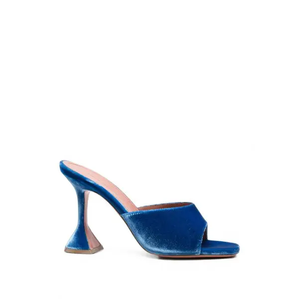 Amina Muaddi Shoes - Blue