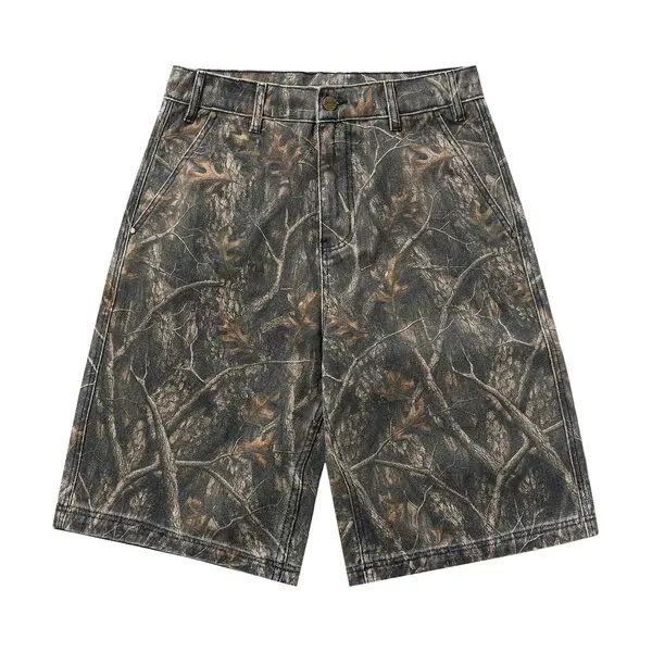 BUTTER GOODS Camouflage Work Shorts - Multicolor