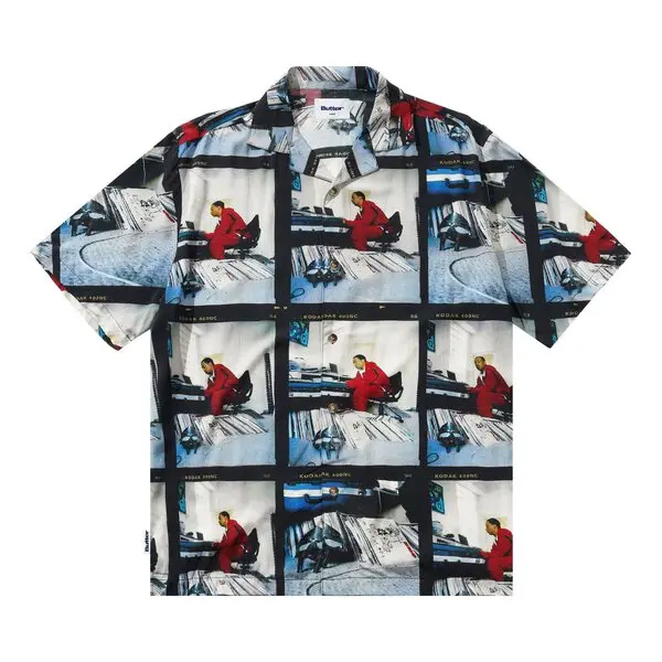 BUTTER GOODS Madlib Bomb Shelter Rayon Shirt