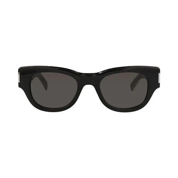 Saint Laurent Cat Eye-frame Recycled Acetate Sunglasses Crystal Grey