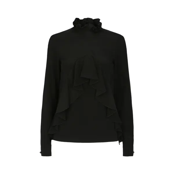 Givenchy Ruffled Silk Blouse