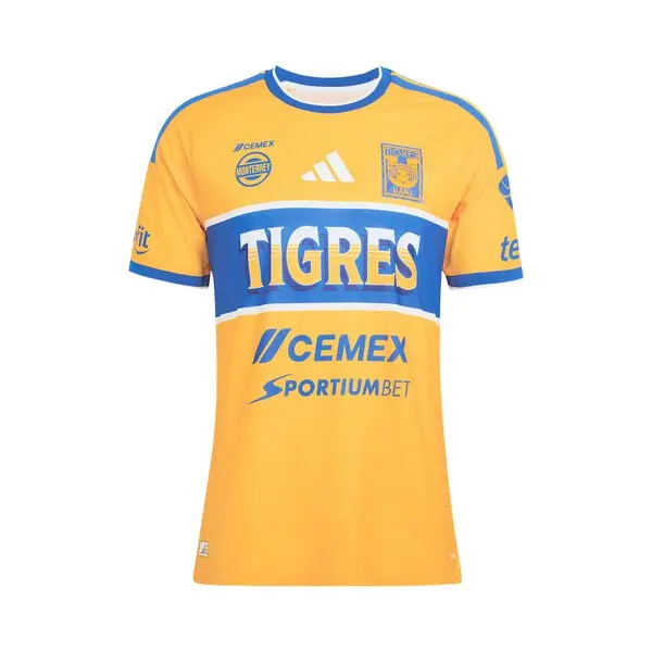 Adidas Tigres Uanl Home Jersey Authentic