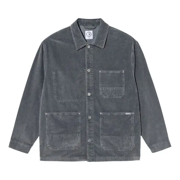 POLAR SKATE CO. Ezra Jacket 'blueish - Grey