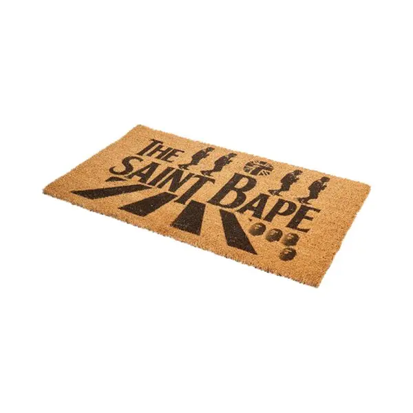 SAINT MICHAEL X Bape Doormat - Brown
