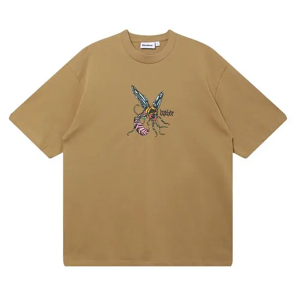 BUTTER GOODS Wasp Tee 'desert - Tan