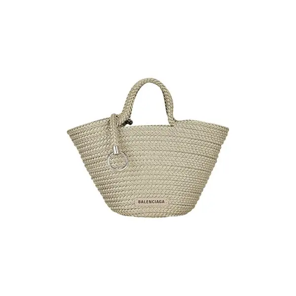 Balenciaga Ibiza Basket Bag - Tan
