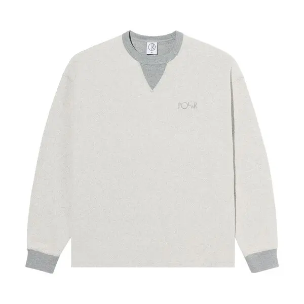 POLAR SKATE CO. Reversed Sweater 'heather - Grey