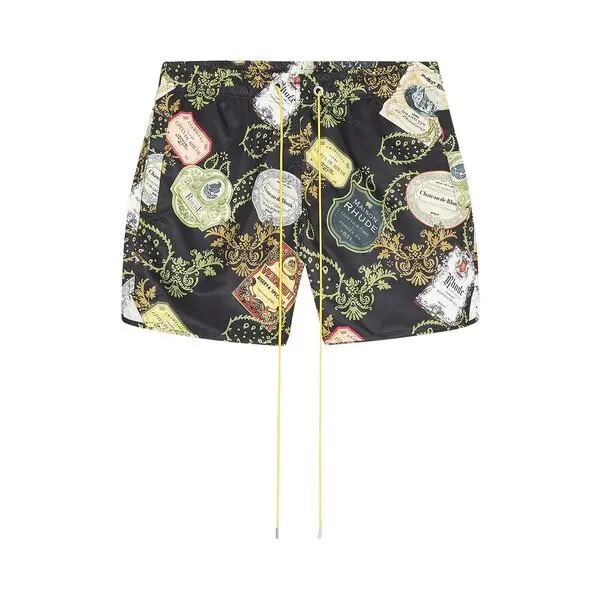 Rhude Vin Bandana Print Swim Shorts /multicolor