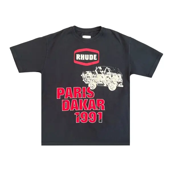 Rhude Awd Patch Tee 'vintage /white/red